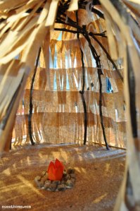 Making a Wigwam for a School Project – Sue At Home