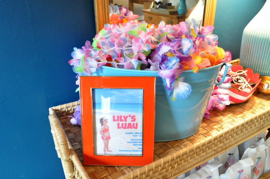 Luau Birthday Party – Sue At Home